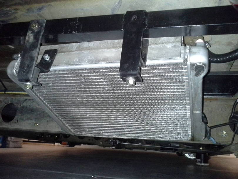 Remote radiator